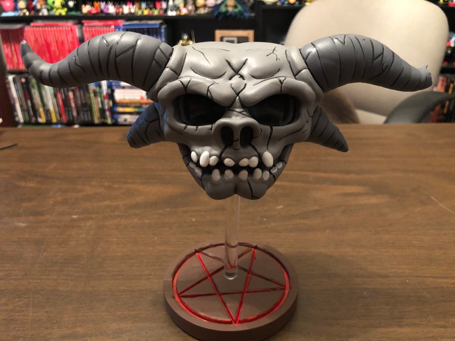 Mega Satan Crumbled Resin Statue Master Series July 12 - Etsy