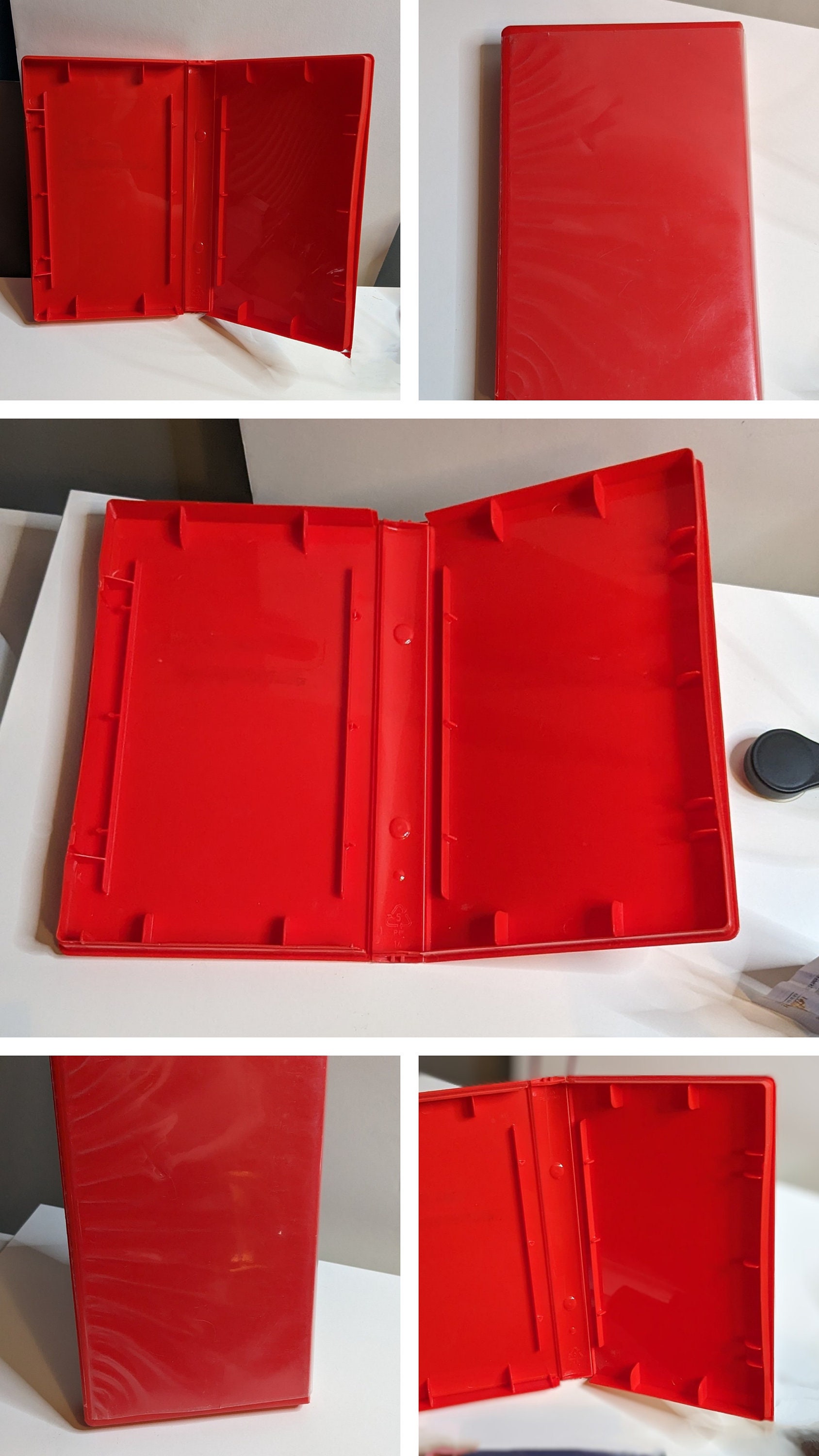 Replacement VHS Tape Clamshell Case Hardshell and Softshell Various ...