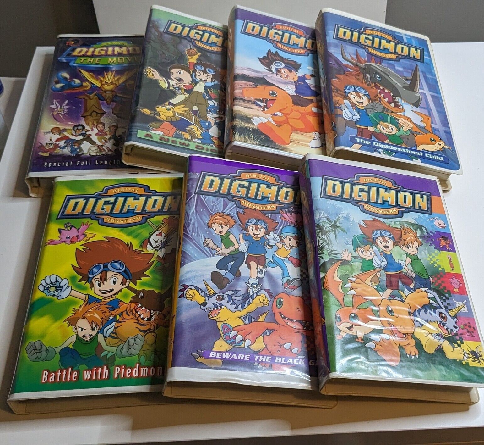 Lot of 7 Digimon Movies VHS Tapes - Etsy