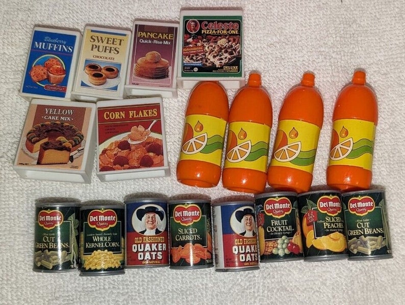 Barbie Grocery Set 7296 Vintage 1991 Mattel Soda Pop Potato Chips ...