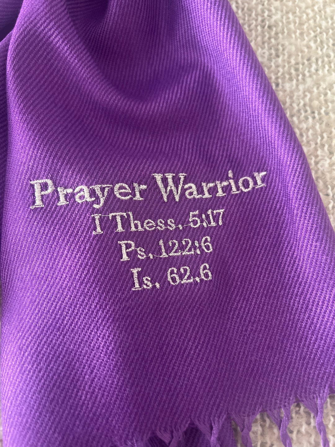 Prayer Warrior Shawl - Etsy