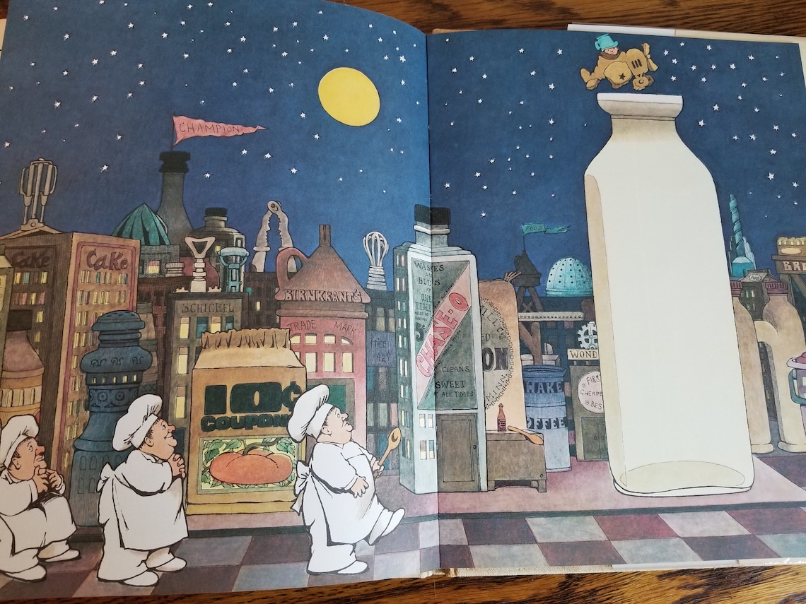 First Edition 1970 in the Night Kitchen by Maurice Sendak - Etsy