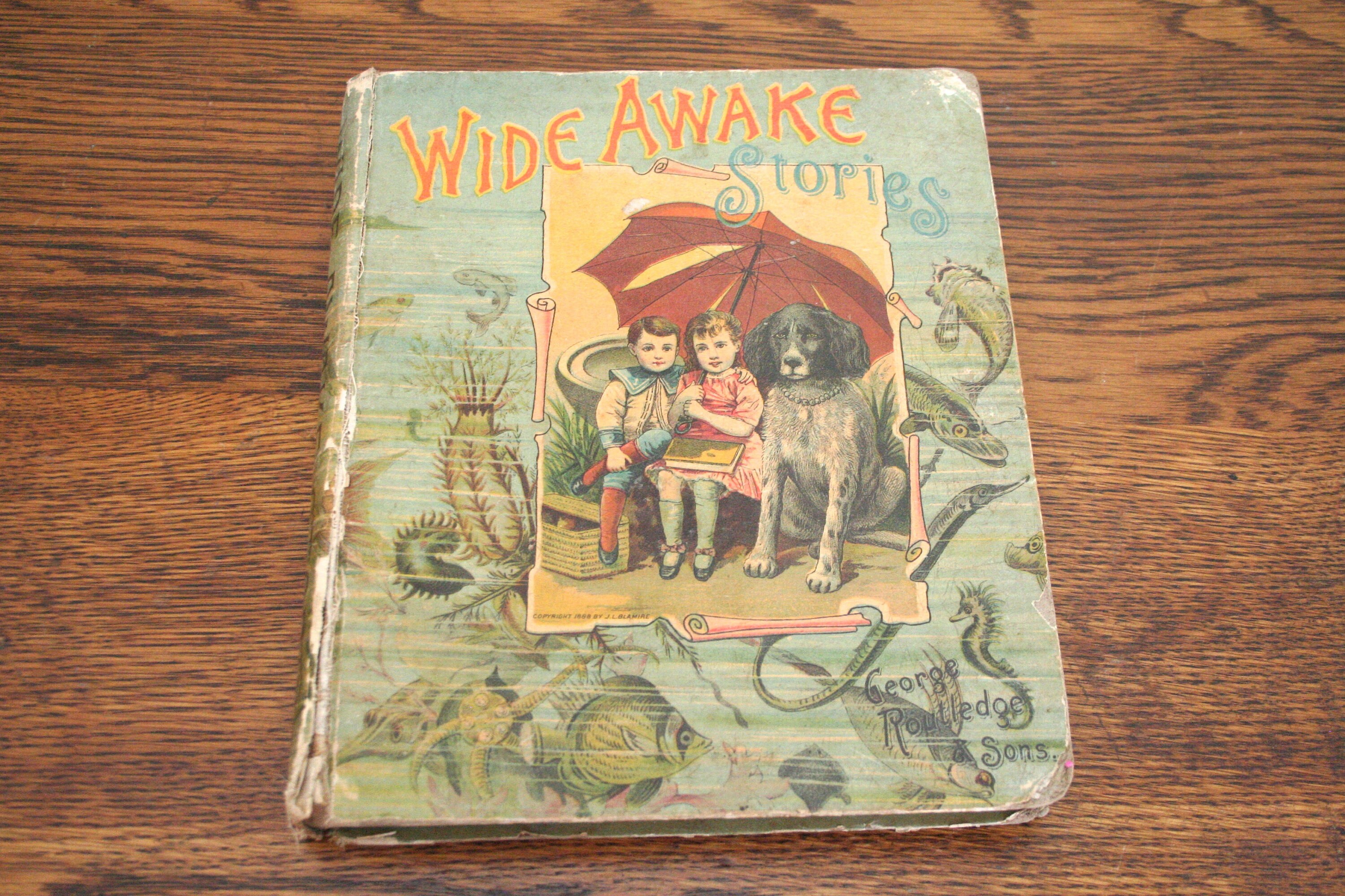 1888 Antique wide-awake Stories for the Young With Many Illustrations ...