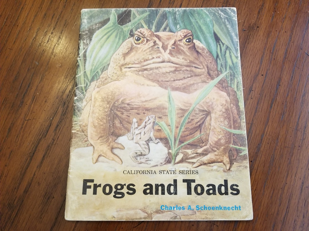 1967 California Stage Series Frogs and Toads by Charles A. Schoenknecht ...