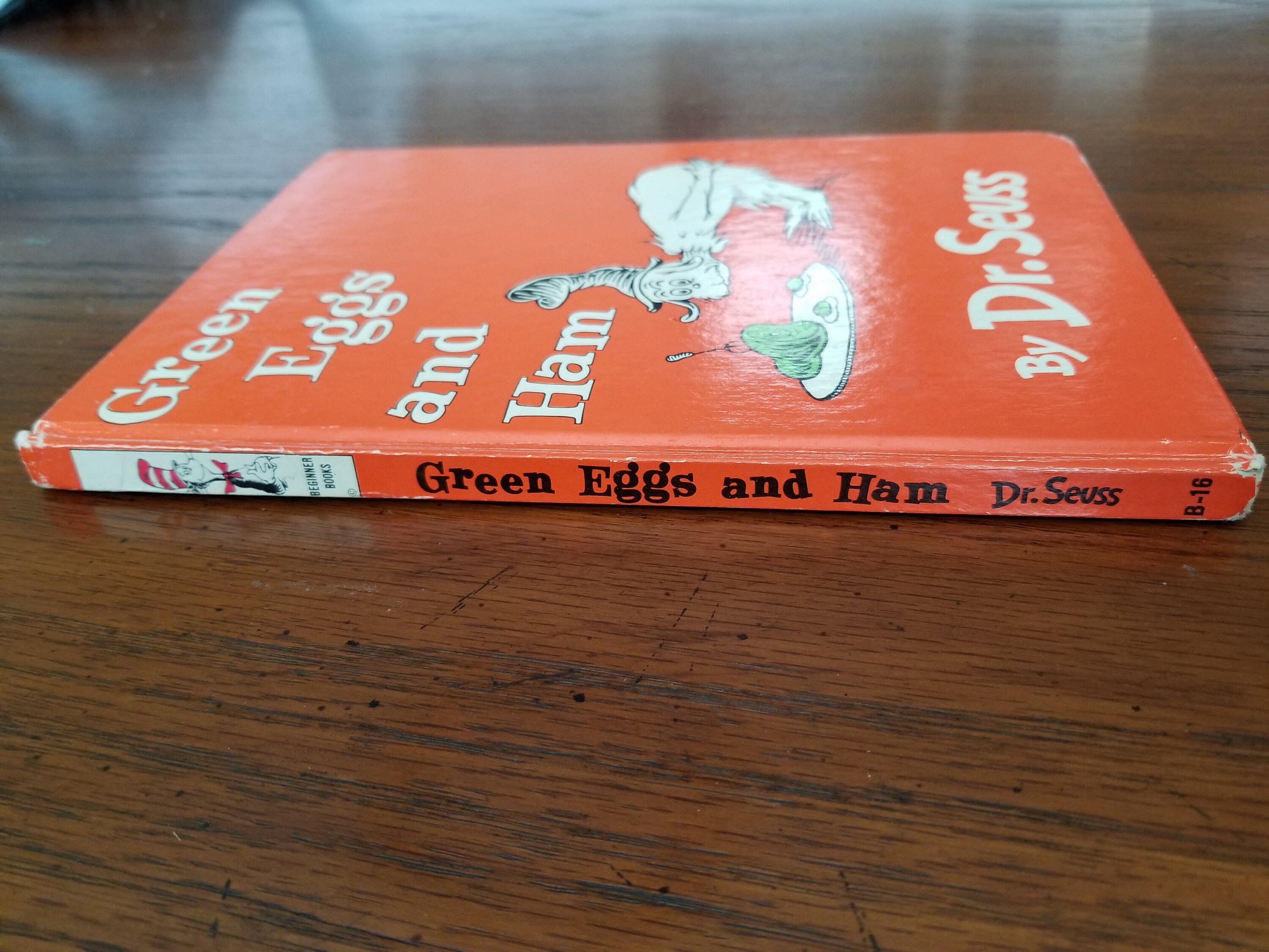 Green Eggs And Ham Book Spine