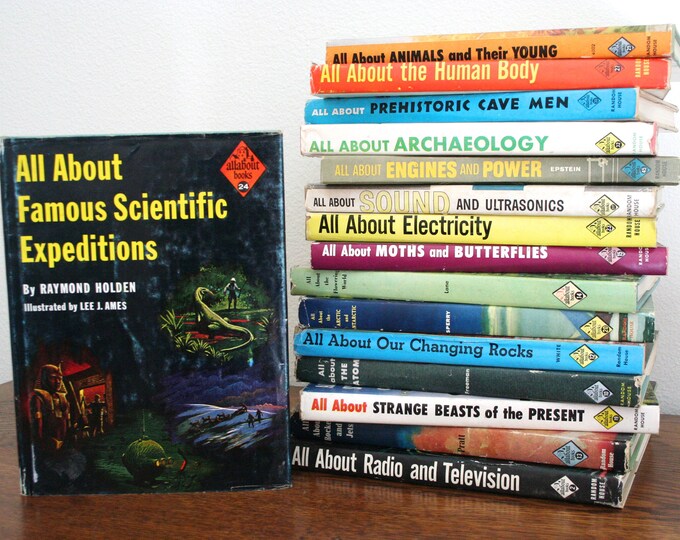 1950s All About Books by Random House, Non-fiction, Hardback, 1950s ...