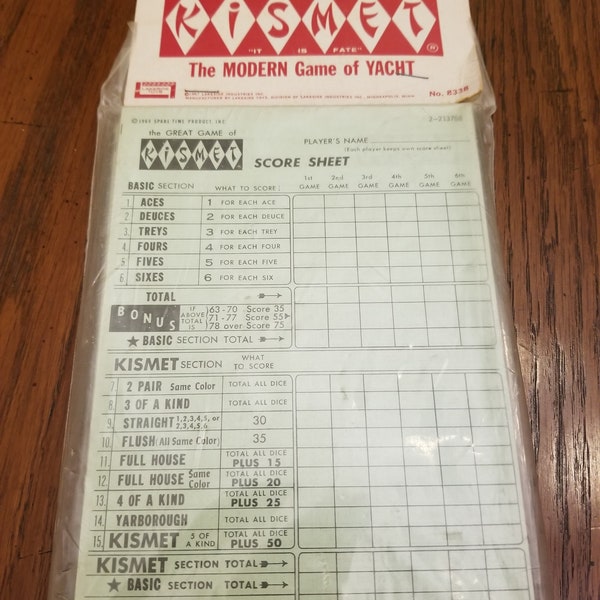 Kismet Game - Etsy