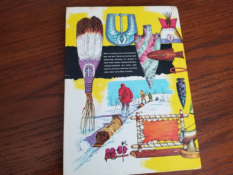 1970 the Golden Book of Crafts and Hobbies by W. Ben Hunt, 13th ...