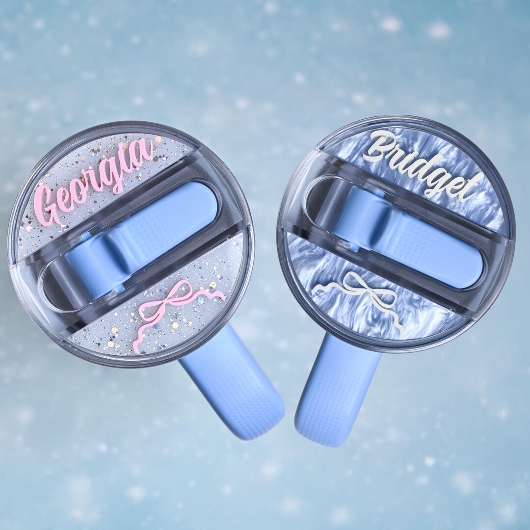 Winter Frosted Curated Collection - Topper Tag Personalized for Stanley ...