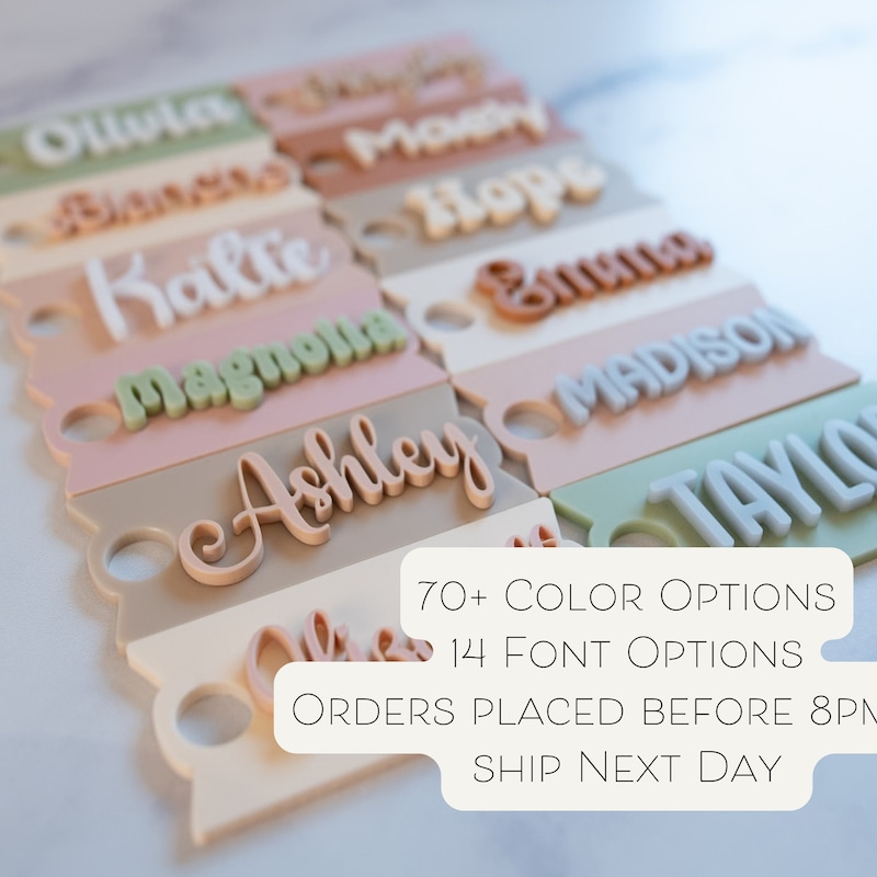 Topper Tags for Stanley - Etsy