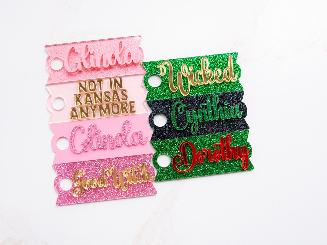 THE WICKEDLY EDIT Personalized Stanley Tumbler Tag for 20oz, 30oz, 40oz, and 64oz Quenchers - Etsy