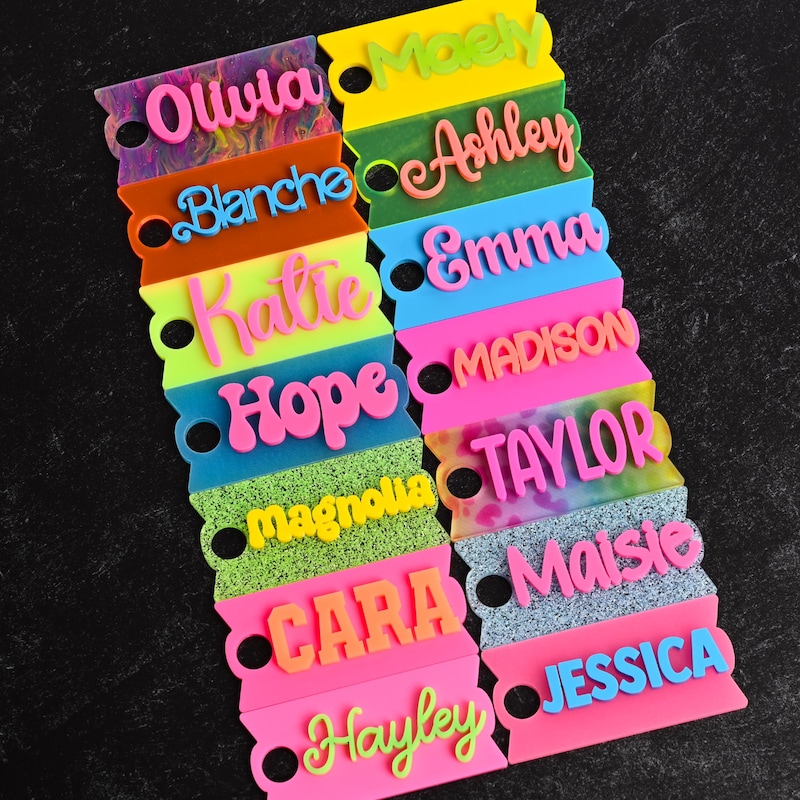 Neon Cups With Name - Etsy