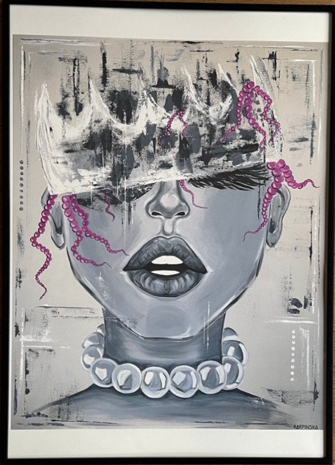 Queen of Desire Art Print 50x70 / Posters by Ewelina Karpinska - Etsy