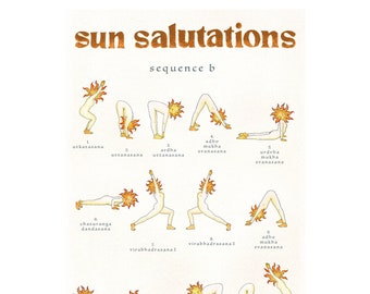 sun salutation b sequence
