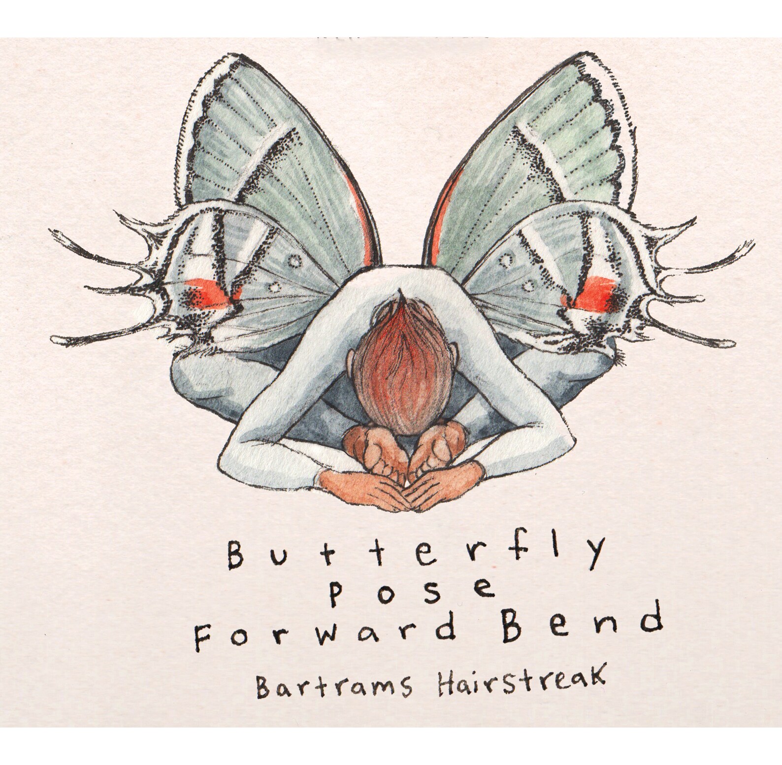 Butterfly Pose Variations - Etsy