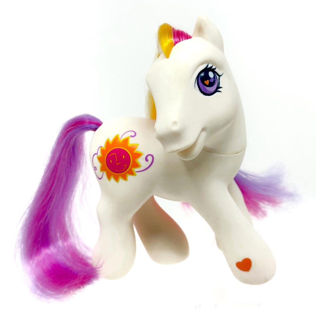 My Little Pony Sunny Daze Rainbow Ponies G3 2003 Hasbro MLP Vintage ...