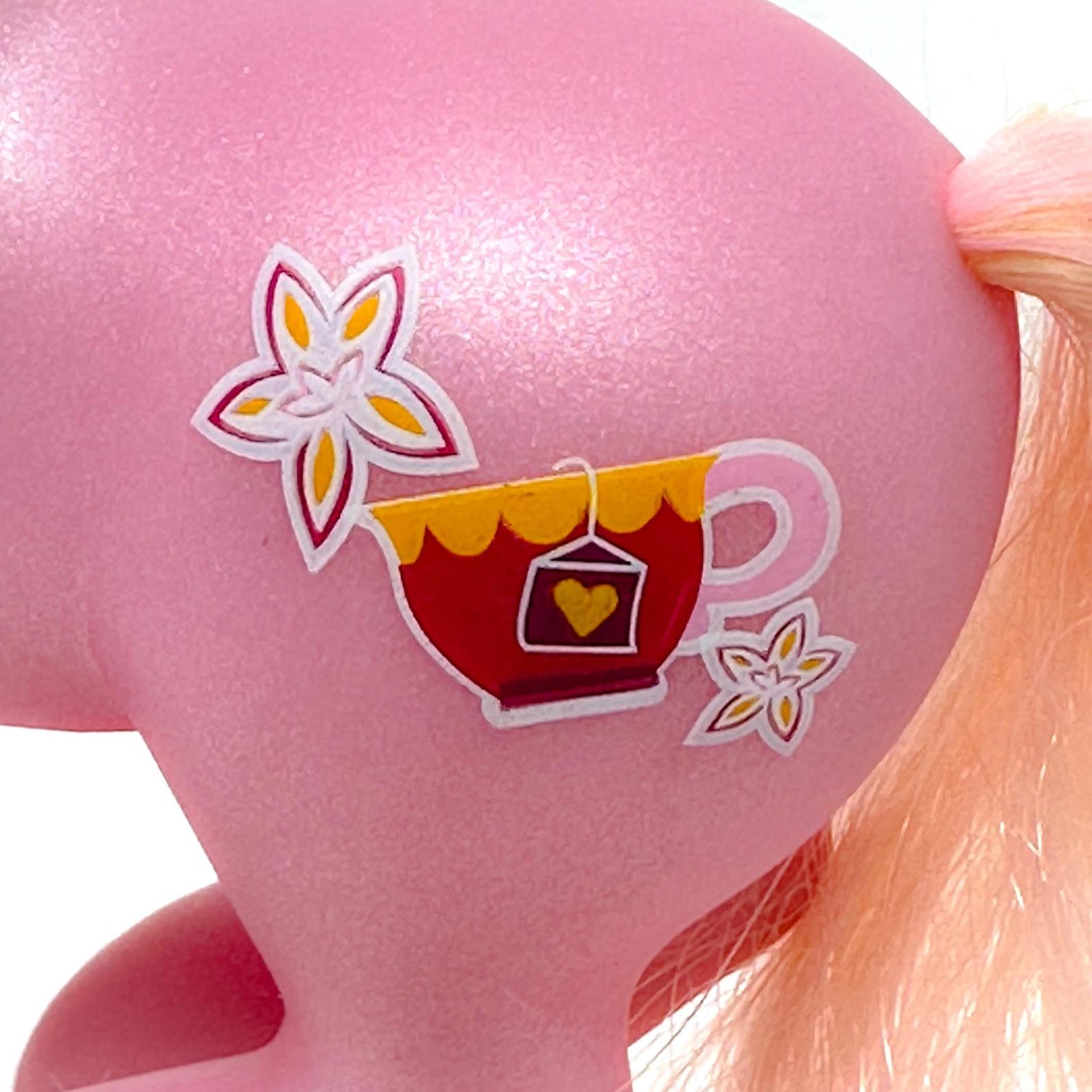 My Little Pony Tea Leaf G3 2002 MLP Vintage Pink Pretty Pony Fashion ...