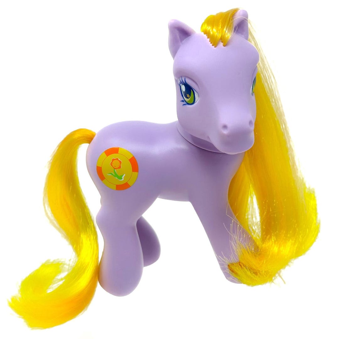 My Little Pony Garden Glade G3 2002 MLP Vintage Flower Cutie Mark ...