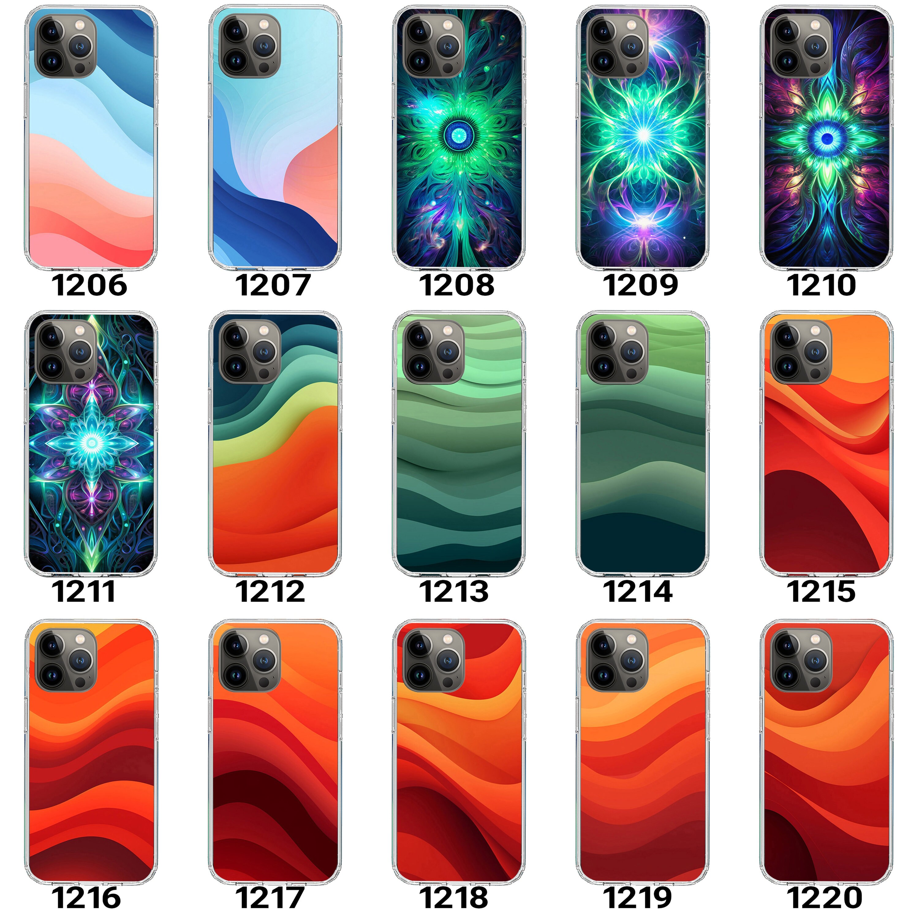 Phone Case Insert 150 Abstract Designs Swappable Case Insert for iPhone ...