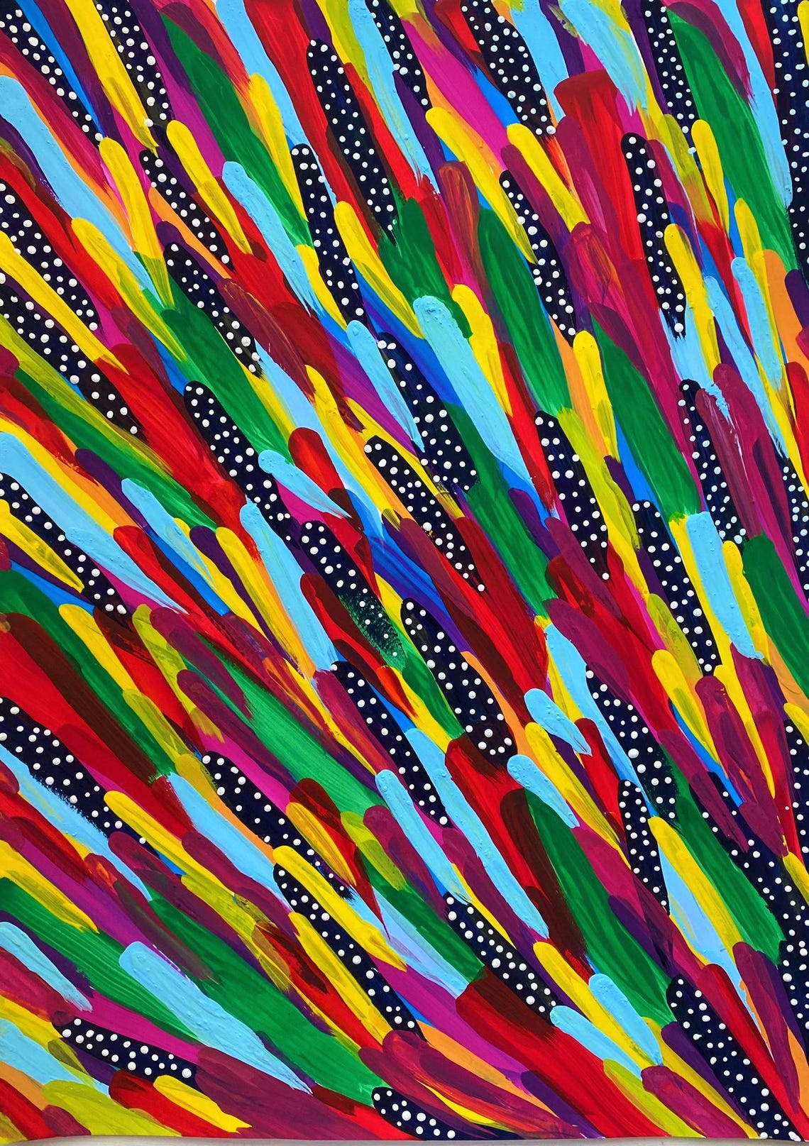 Colours, Original Hand Painted Art, Original Acrylic Painting, Size ...