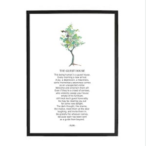 The Guest House, Rumi Poem, Something to Live By, Reminder ...