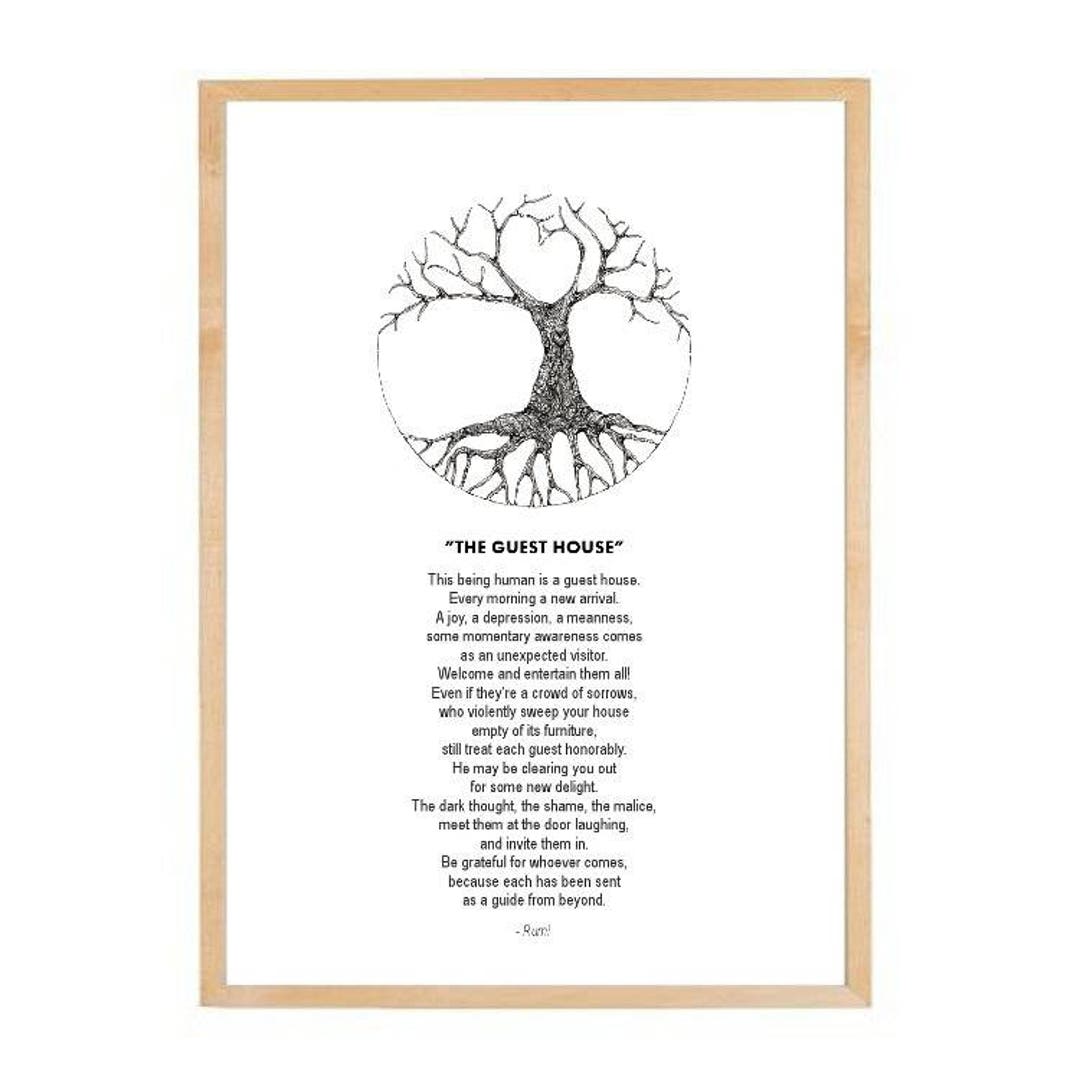 The Guest House by Rumi, Digital, Instant Download, Printable, Therapy ...