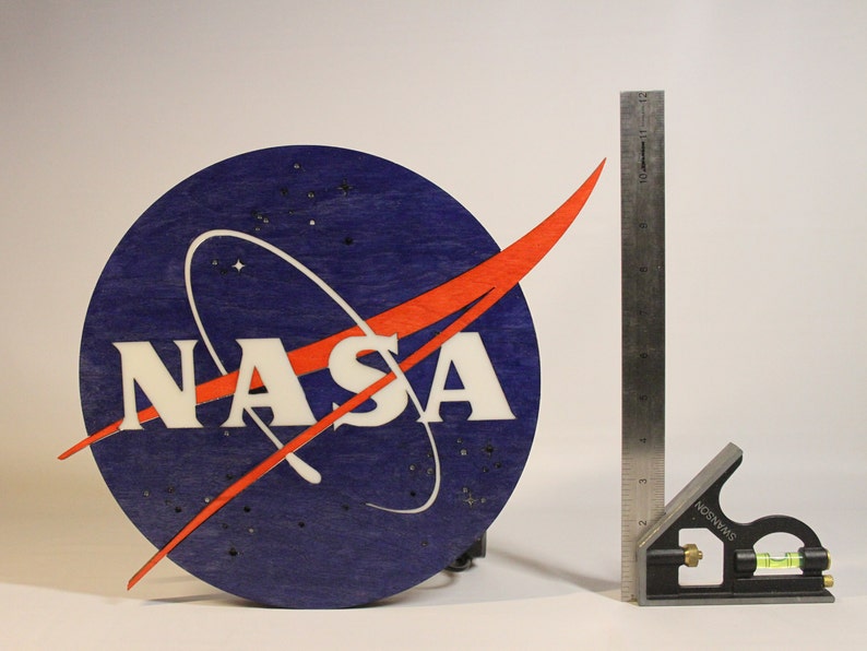 NASA Light-up Sign Stain and Resin - Etsy
