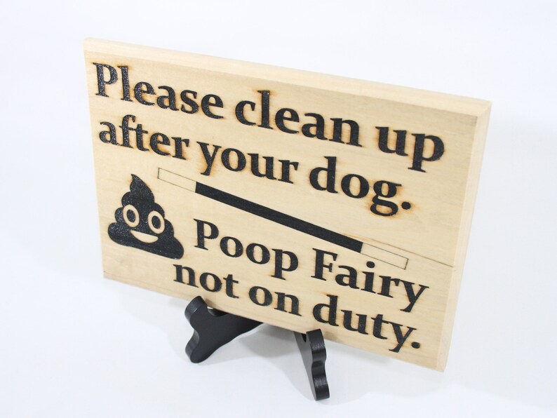 Poop Fairy Sign - Etsy