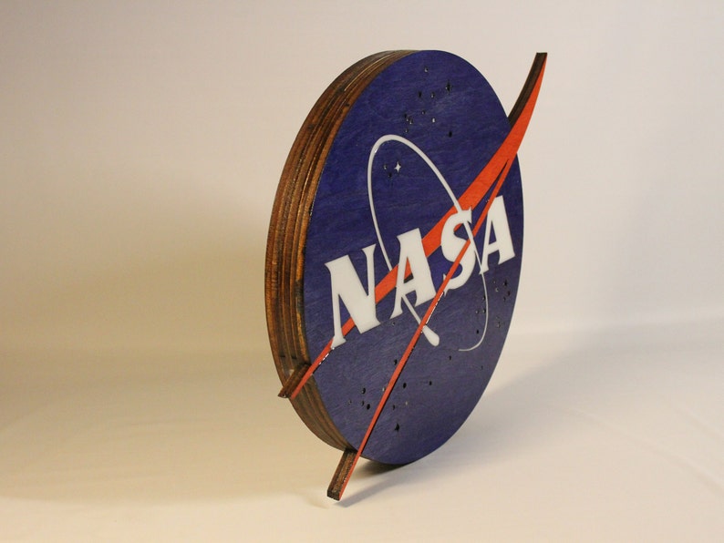 NASA Light-up Sign Stain and Resin - Etsy