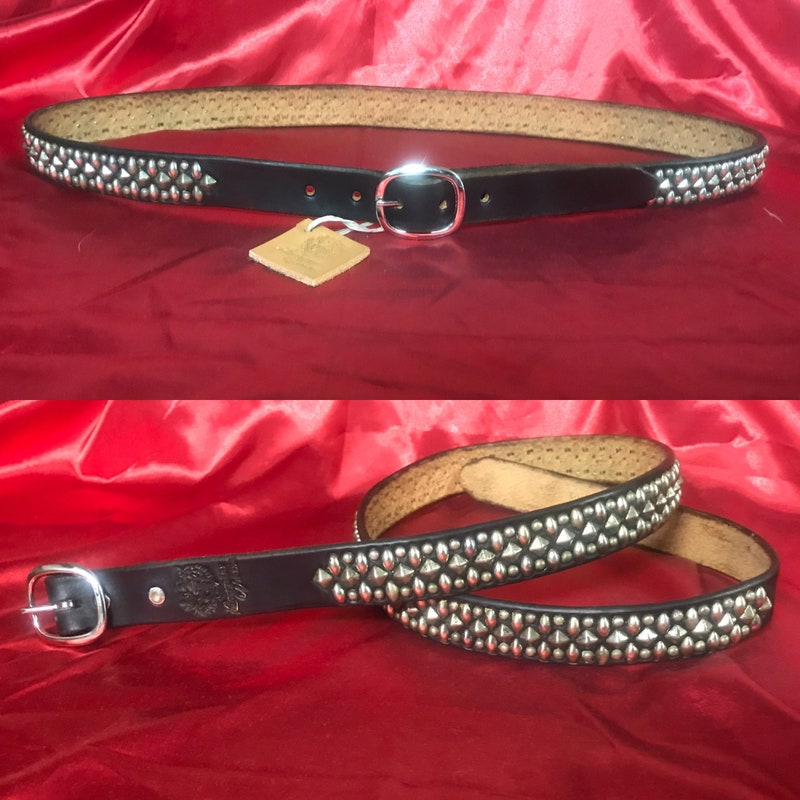 Studded Belt - Etsy
