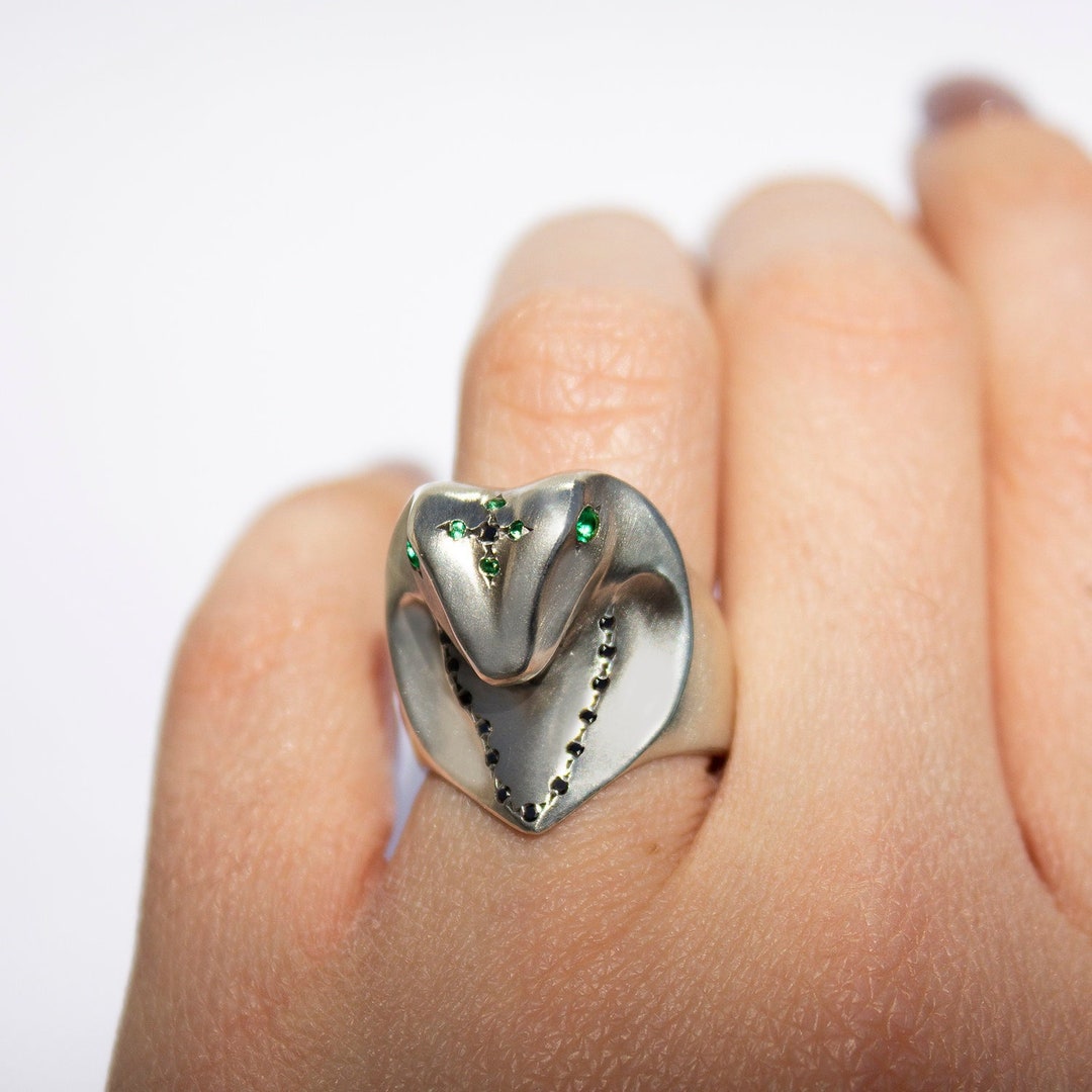 Cobra Ring the Basilisk - Etsy
