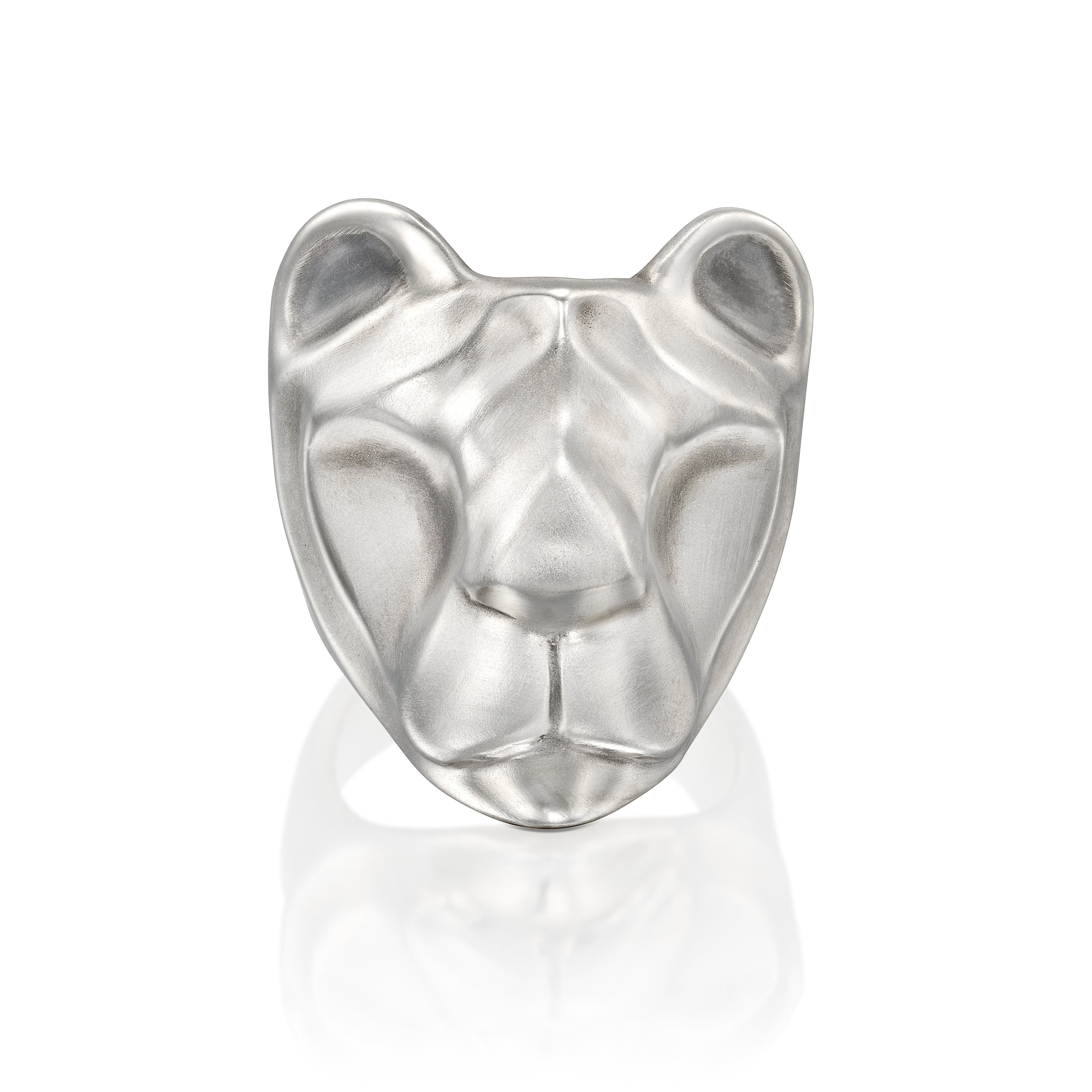 Silver Lioness Ring - Etsy