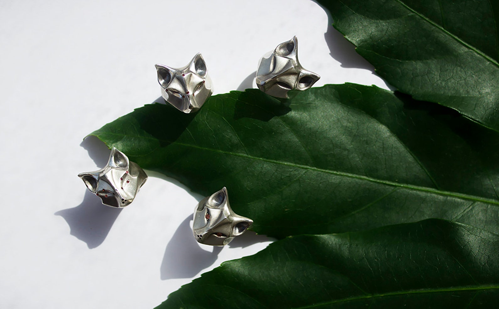 Silver Fox Ring Fox Jewelry Animal Jewelry Animal Ring - Etsy