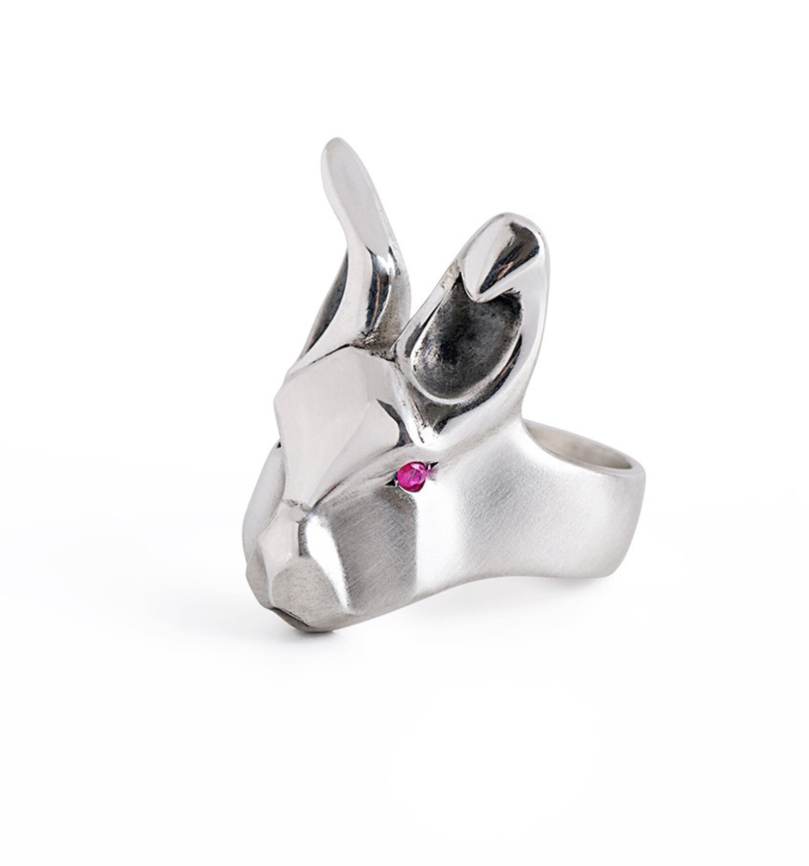 Bunny Silver Ring Rabbit Ring Animal Jewelry Rabbit - Etsy