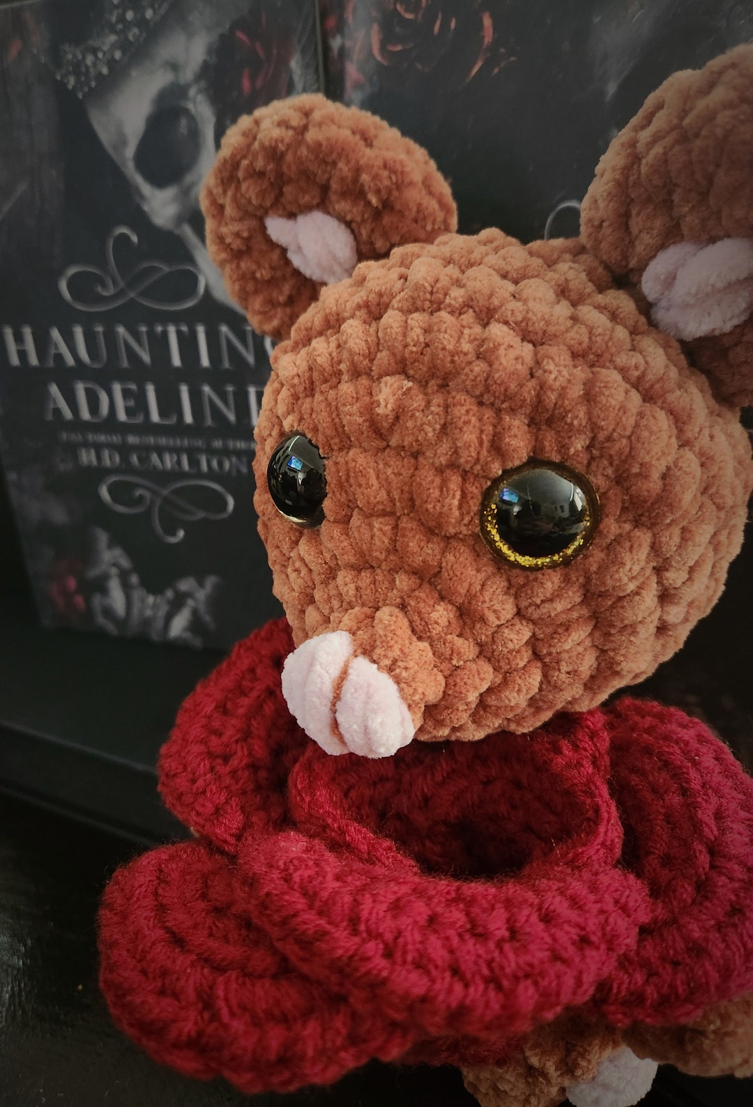 Addie-mouse - Officially Licensed H.D. Carlton Crochet Plush - Etsy