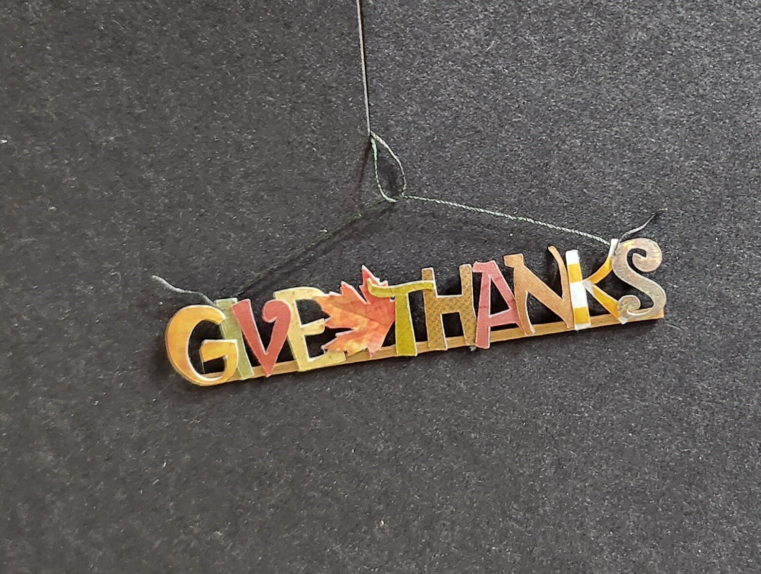 1:12 Scale GIVE THANKS Sign KIT - Etsy