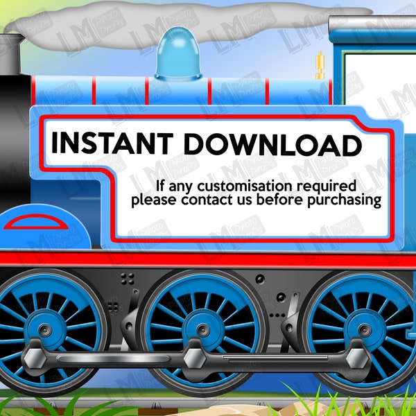 Thomas the Train Cutouts - Etsy Australia