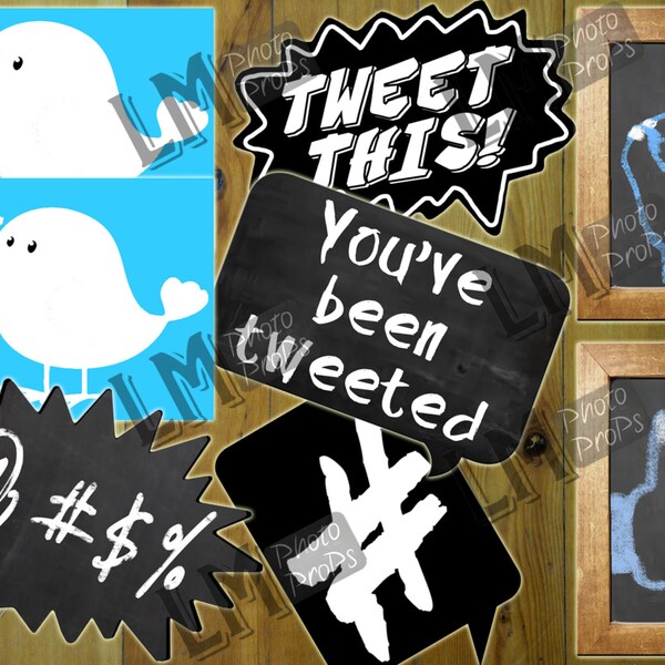 Social Media Props - Etsy
