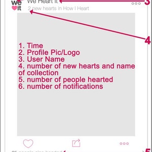 We Heart It Photo Prop Frame Customised DIY DIGITAL - Etsy