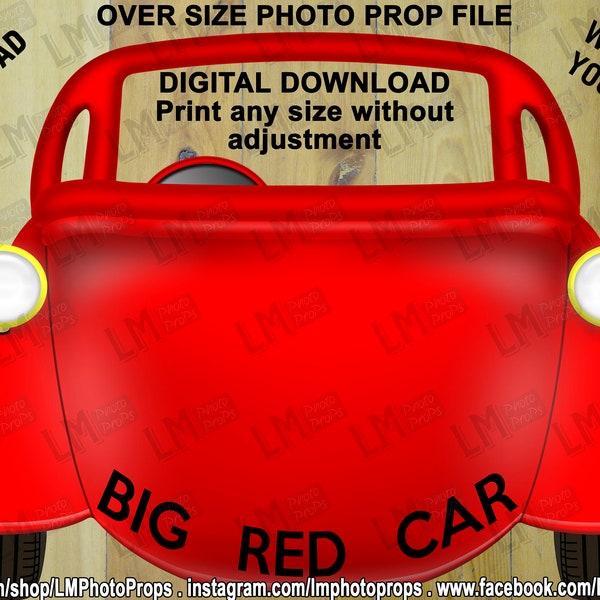 Wiggles Big Red Car - Etsy
