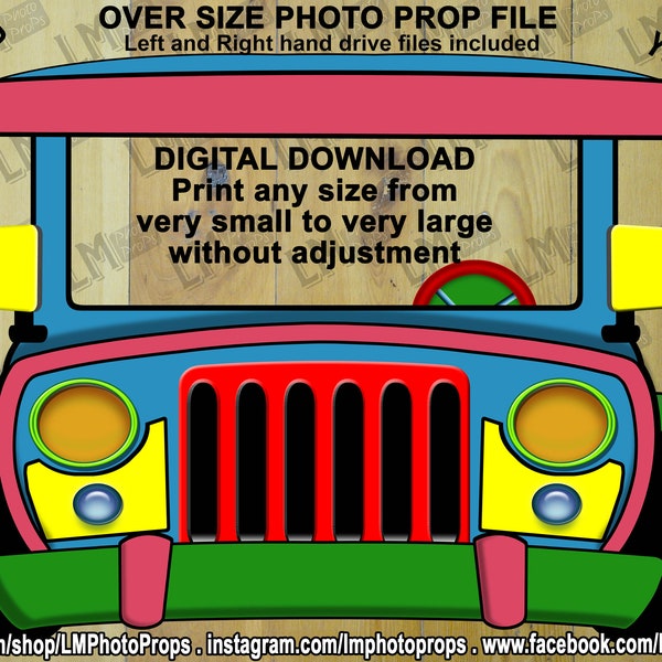 Printable Jeepney Invitation - Etsy