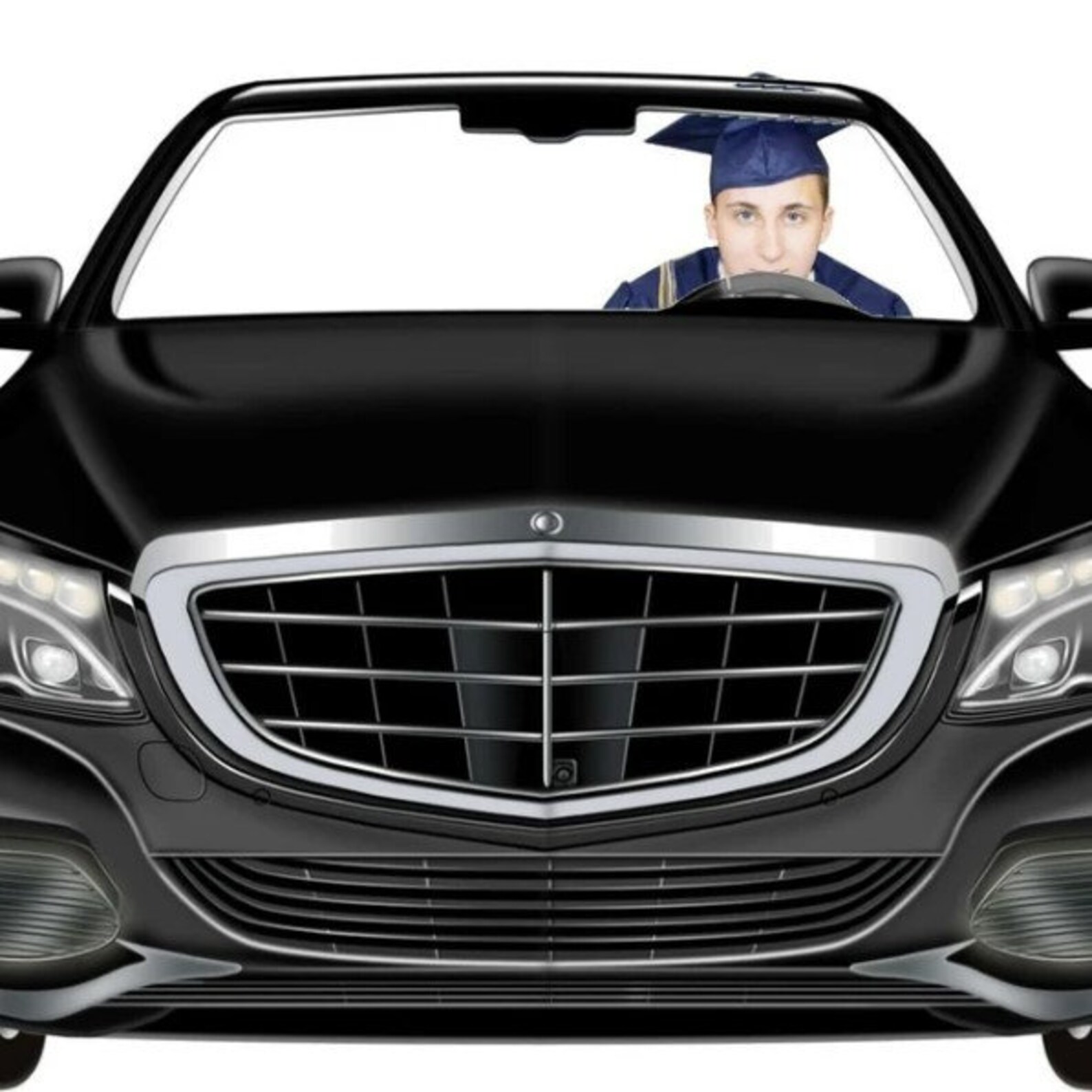 Mercedes Photo Prop Mercedes Style Photo Prop Photo Booth - Etsy