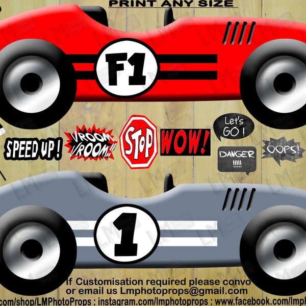 Racing Photo Booth - Etsy