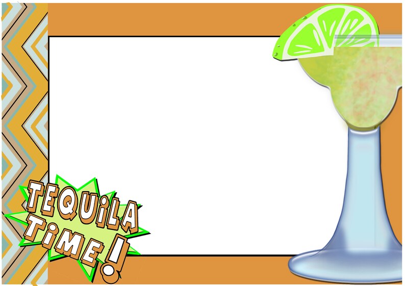 Fiesta Theme Frame Giant Frame Prop INSTANT DOWNLOAD - Etsy