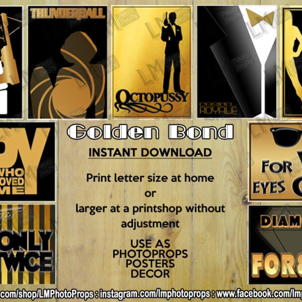 James Bond Party - Etsy