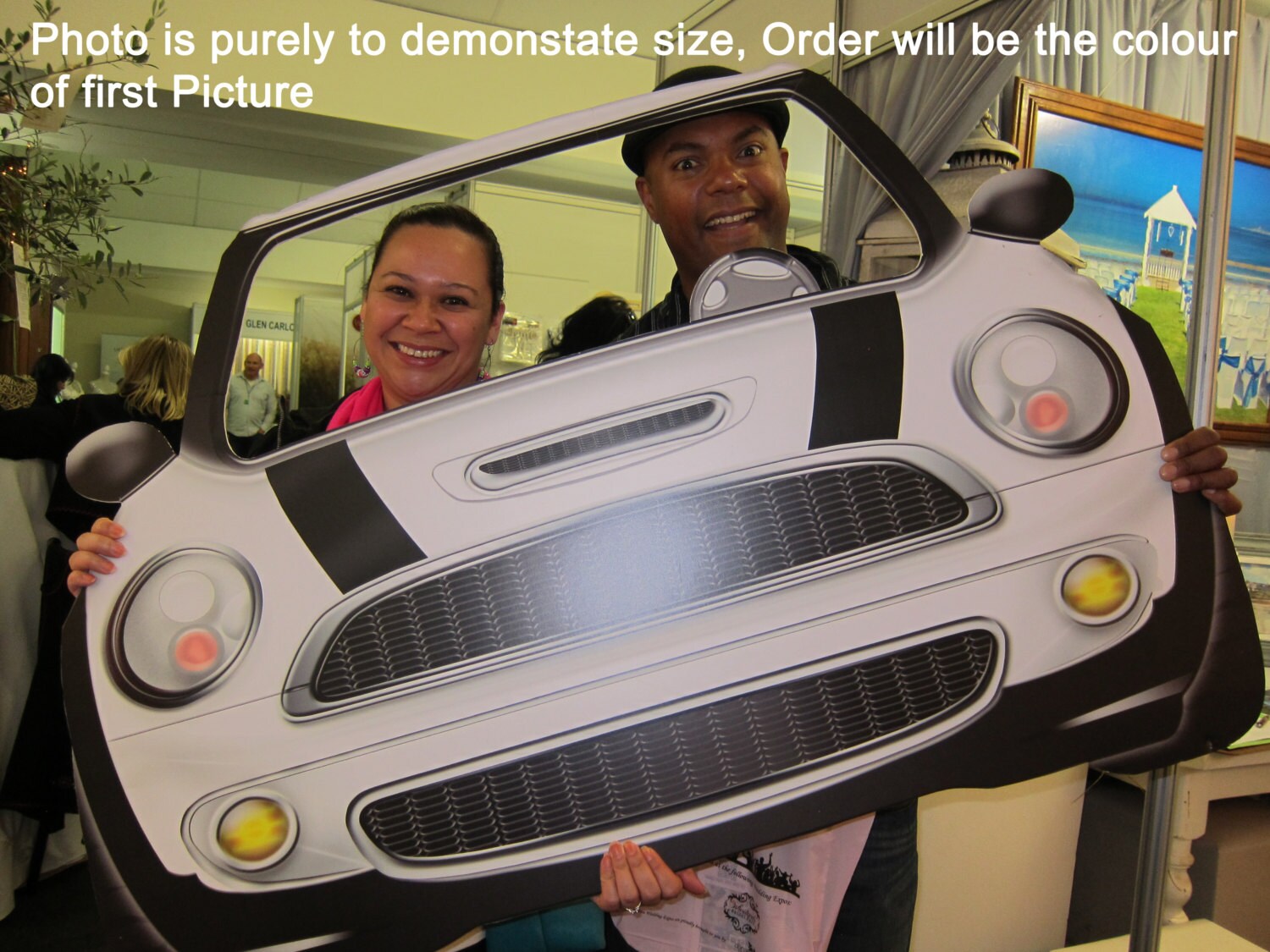 Torquoise Mini Cooper Downloadable Photobooth Prop Torquoise - Etsy