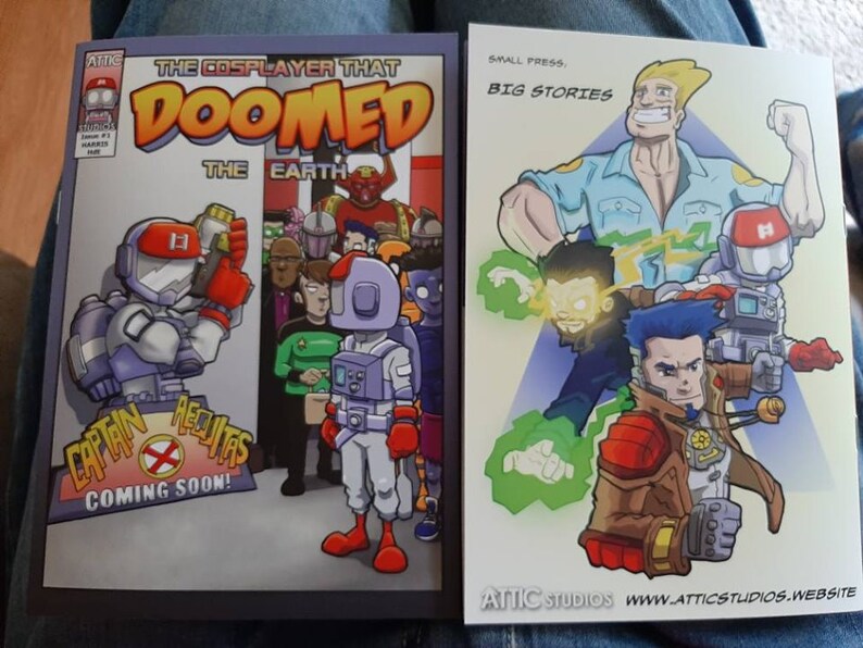 The Cosplayer That DOOMED the Earth 1 Indie Comic Book - Etsy