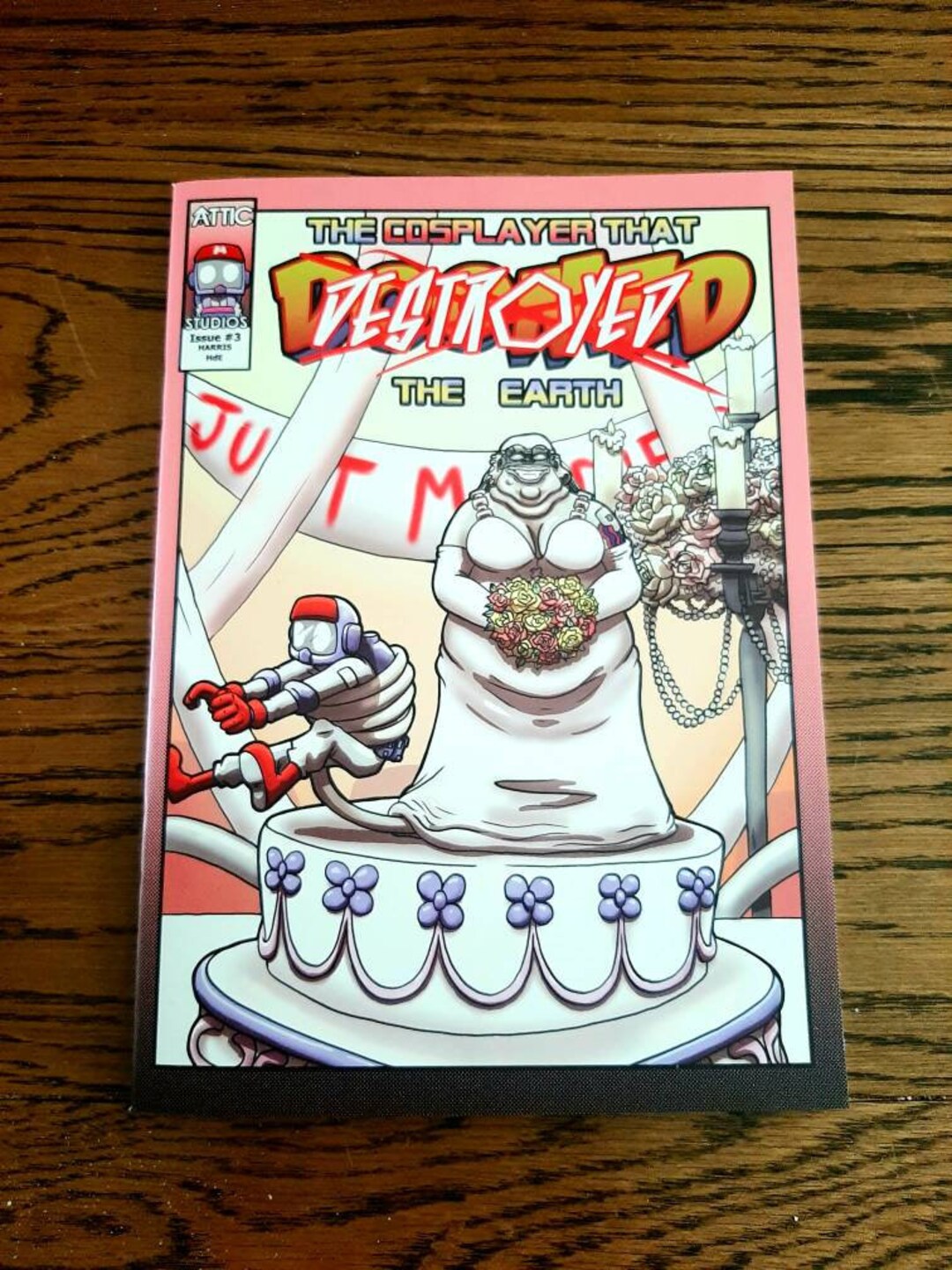The Cosplayer That DOOMED the Earth Issue 3 Indie Comic Book - Etsy