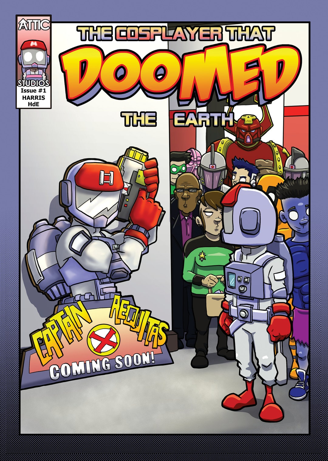 The Cosplayer That DOOMED the Earth #1 Indie Comic Book - Etsy