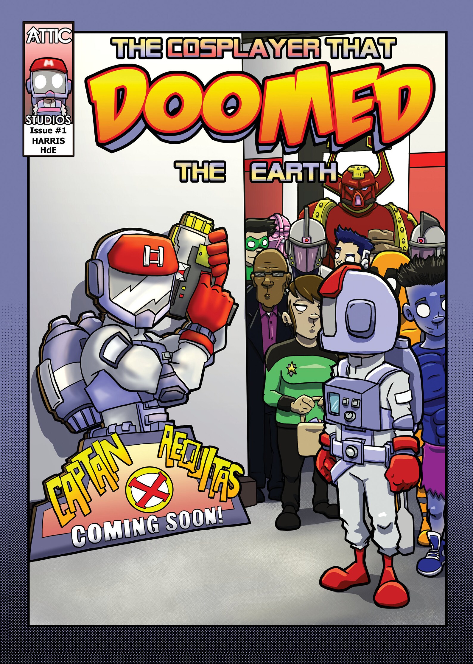 The Cosplayer That DOOMED the Earth 1 Indie Comic Book - Etsy